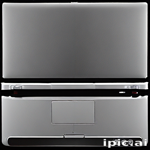 Stylish and Modern Laptop Design with Sleek Silver Finish and Features