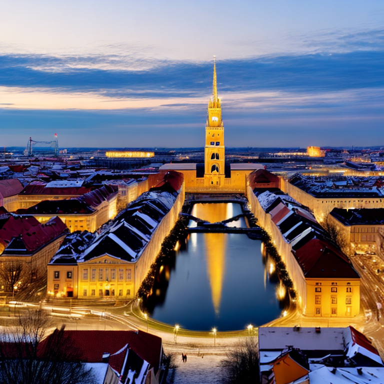 Christmas in Osijek, Croatia