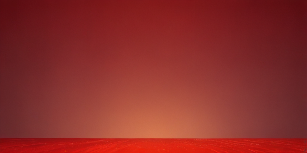 Vibrant Red Landscape with Subtle Gradients and a Smooth Texture