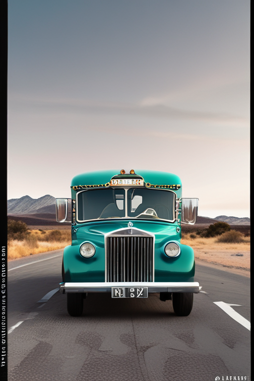 partridge family bus combined with a Rolls Royce