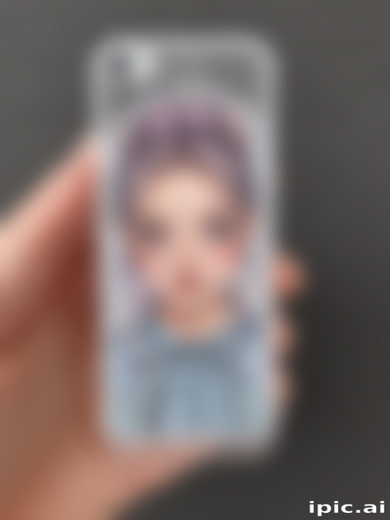 Stylish Phone Case Featuring a Colorful Illustrated Character with ...