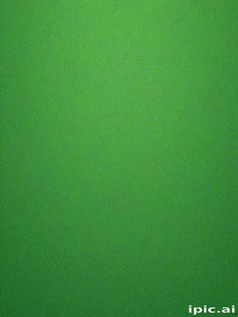 A Vibrant Green Background Perfect for Creative Projects and Designs