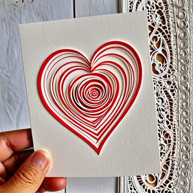 Eu te amo card heart roses