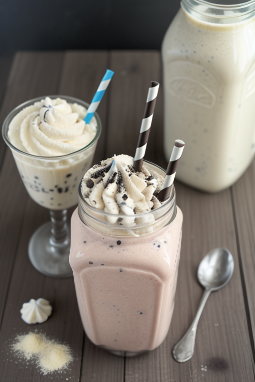 Delicious Milkshakes and Creamy Drinks Perfect for Any Sweet Tooth Craving.