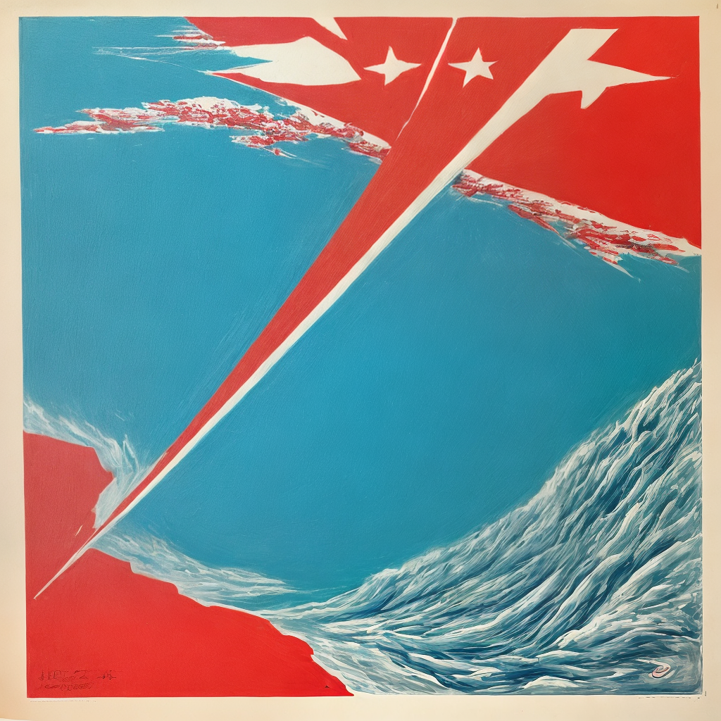 Modern communist poster