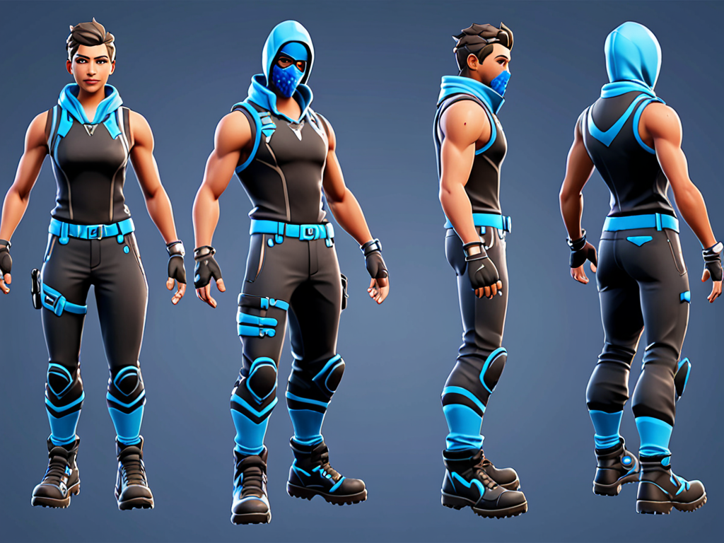fortnite skin absenz blue