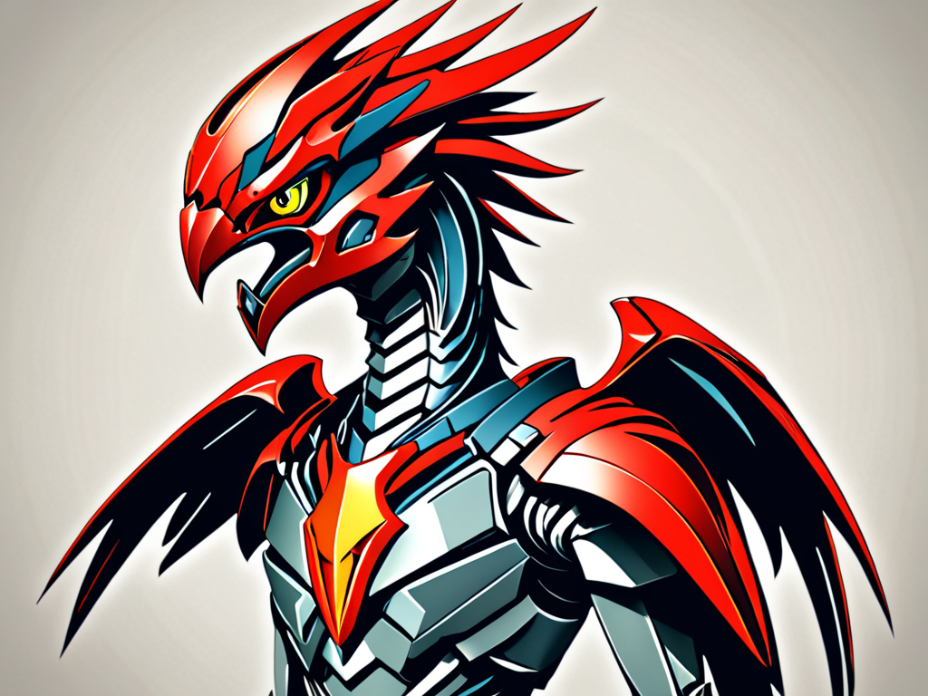 red fenix trophy 2d draw anime style
