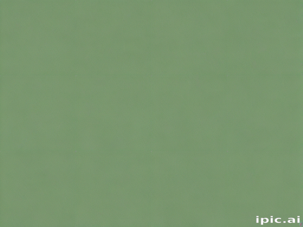 A Solid Green Background with a Subtle Texture Ideal for Various Uses.