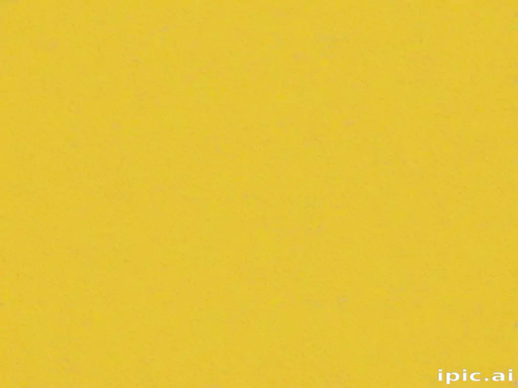 A Bright, Cheerful Yellow Background Perfect for Various Creative Projects.