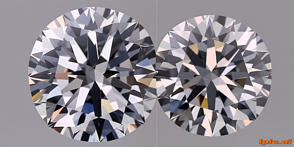 Stunning Close-Up of Two Brilliantly Cut Oval Diamonds on Display