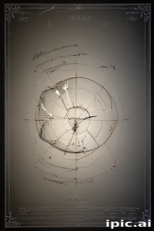 Intricate Scientific Diagram Illustrating Celestial Movements and ...