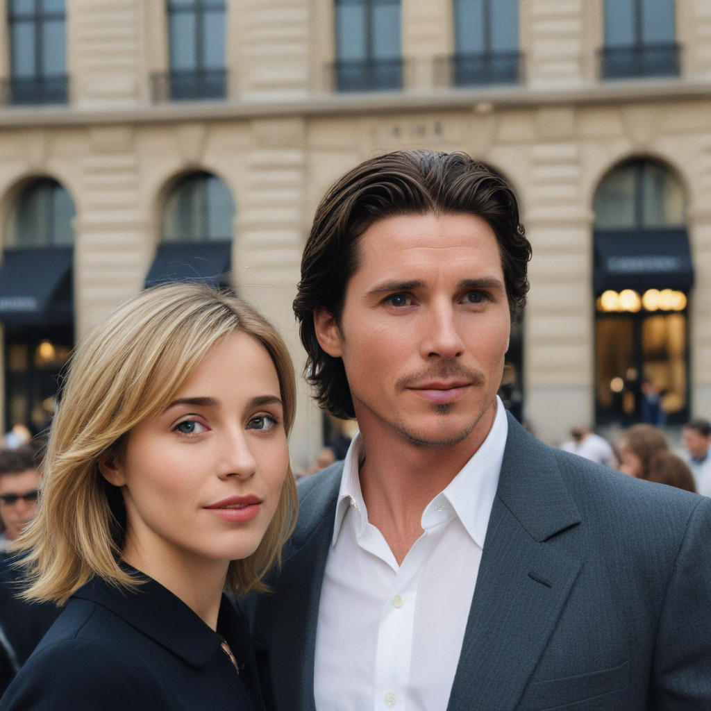 Christian bale as bruce wayne and allison mack together, Chanel Place ...