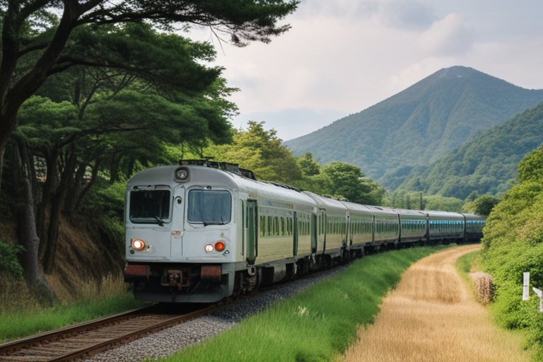 train japan landscape