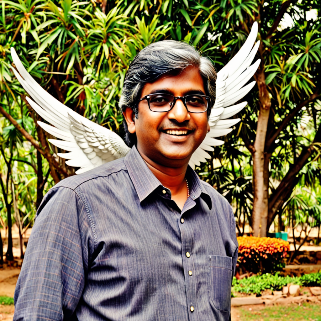 Ashutosh with wings