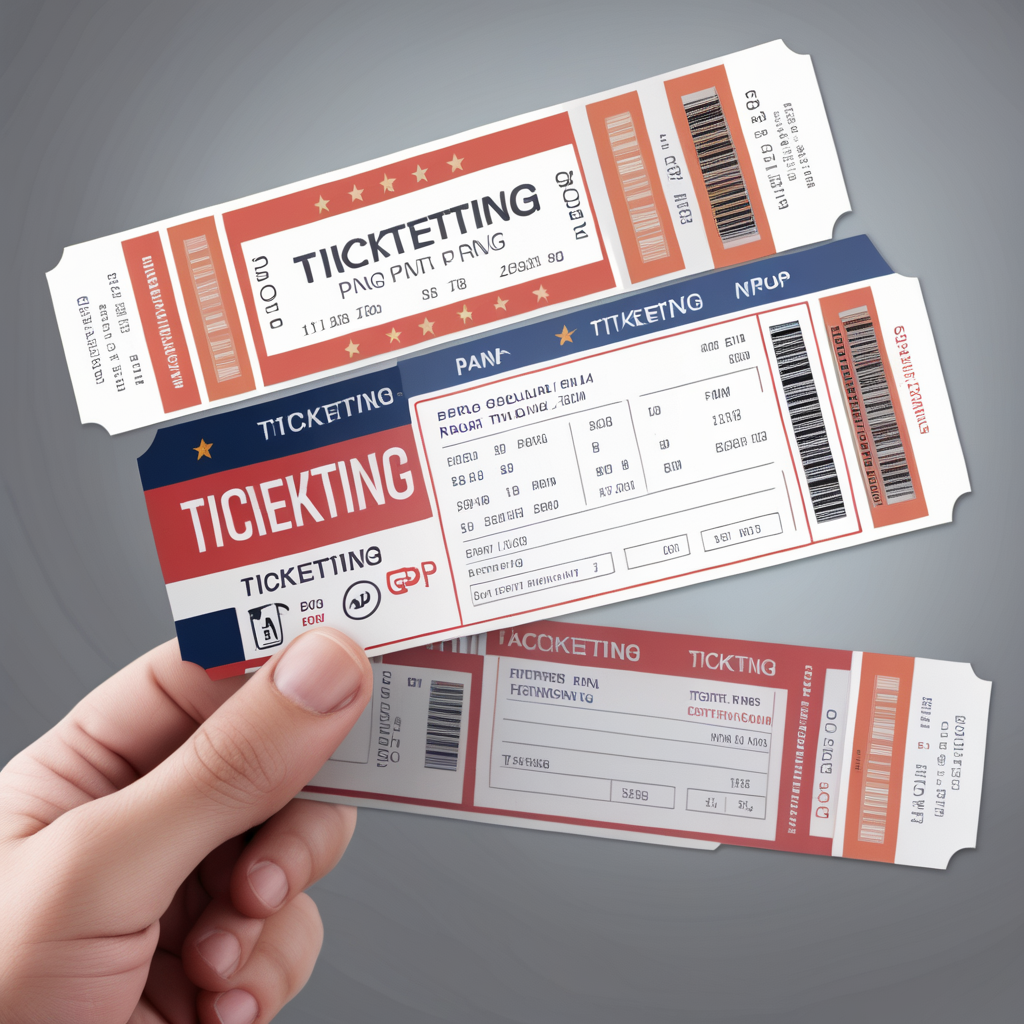 Colorful Event Tickets Held in Hand for Upcoming Entertainment Experience