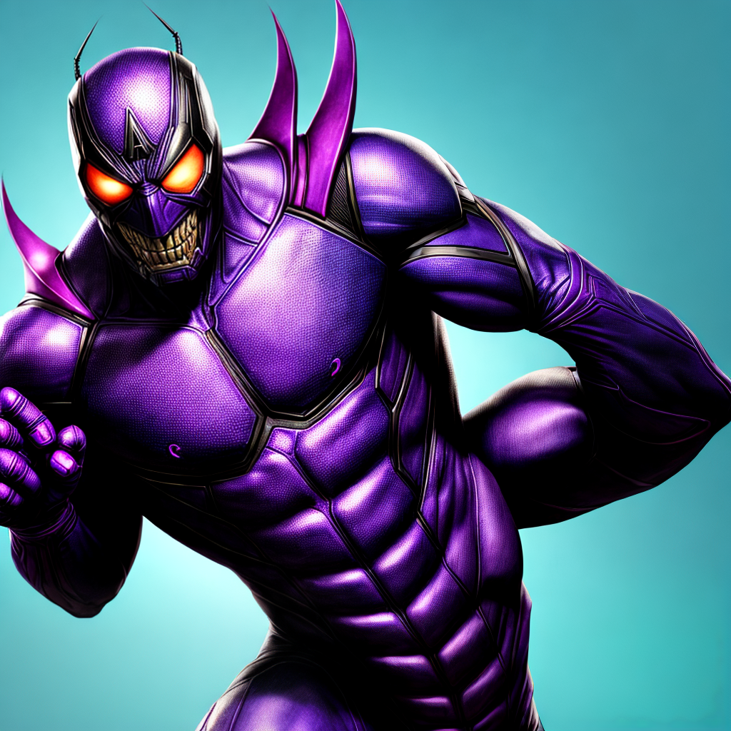 Marvel purple beetle symbiote