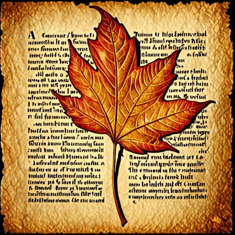 leaf of ancient blank parchment