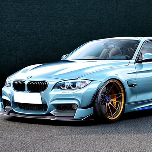 fully modified bmw car
