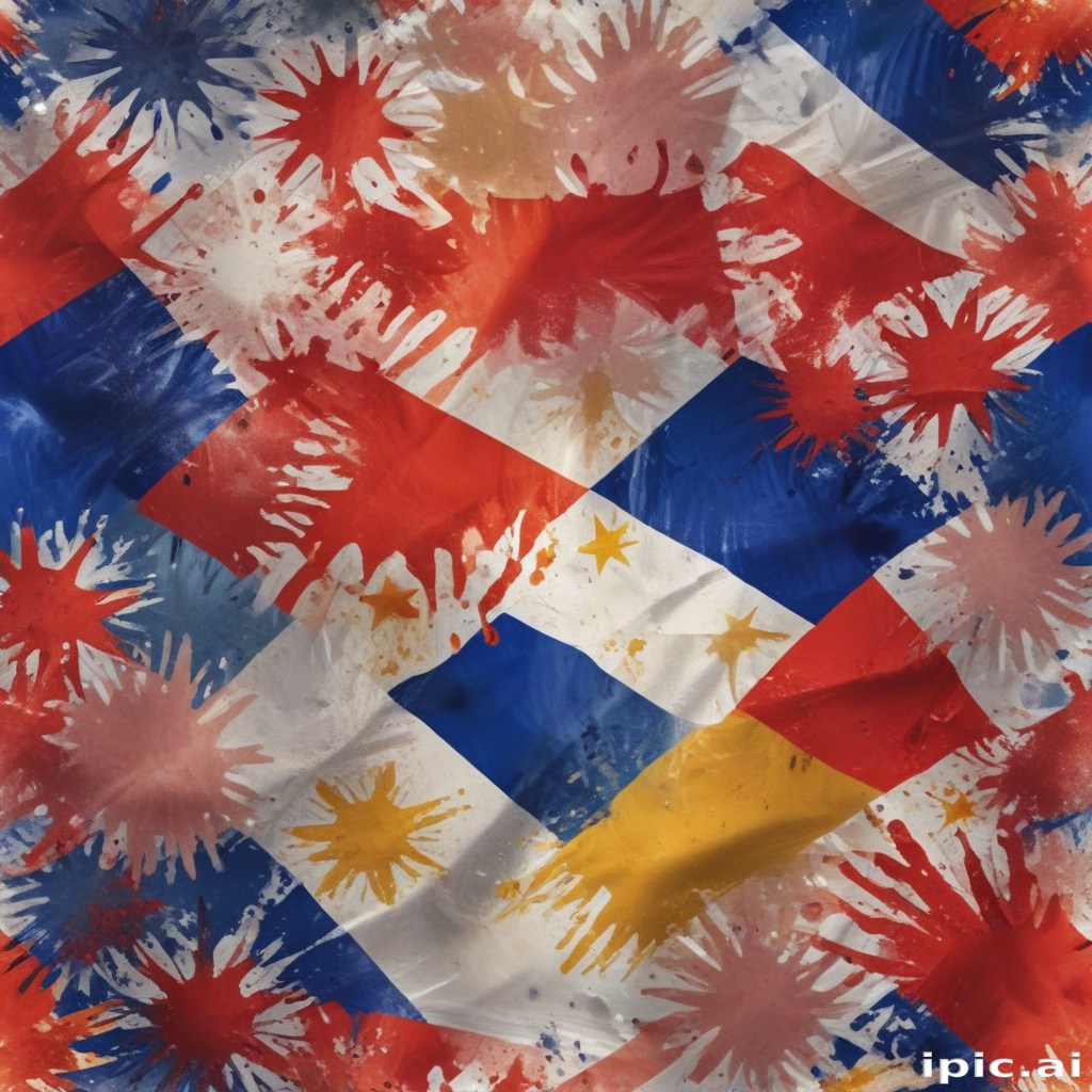 Vibrant Fusion of Colors Representing Diverse Cultures and Heritage Flags