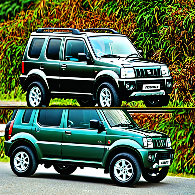 suzuki Jimny car with brand name