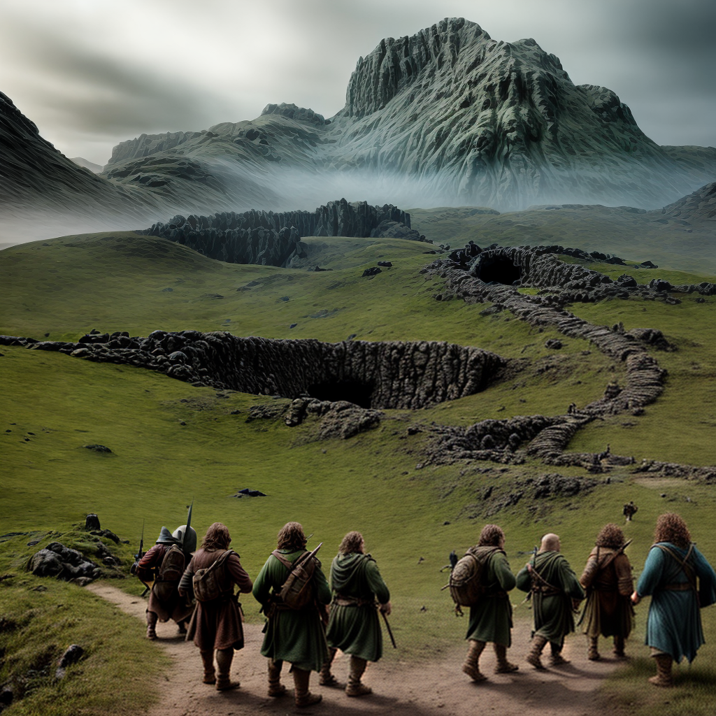 Drunk hobbits stumble into Mordor