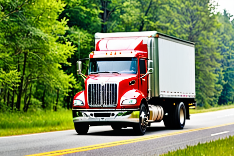 wizard driving a semi