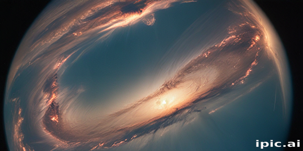 Stunning Cosmic Swirl: A Glimpse into the Depths of Space