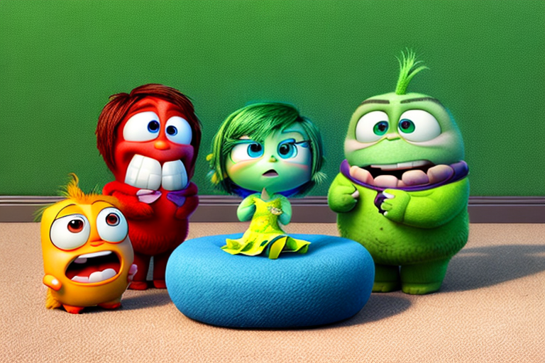 characters like inside out that represent different emotions