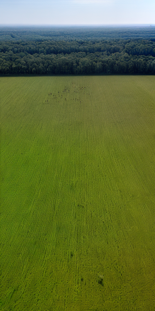 zombies walking in a field in the morning