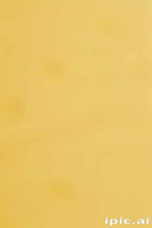 A Bright and Cheerful Yellow Background for Creative Projects and Designs.