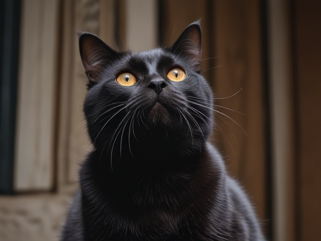 black cat singing in buenos aires