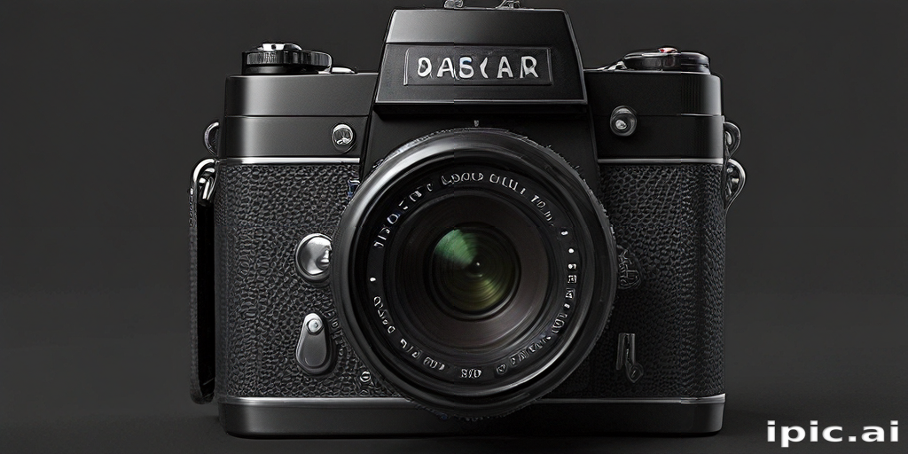 Classic Vintage Camera with a Distinctive Lens and Timeless Design Features