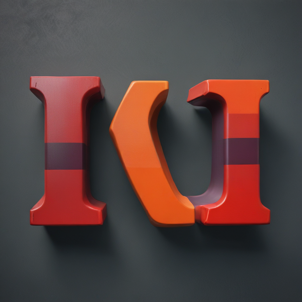 The letters "Canon" in the colors of the dutch flag