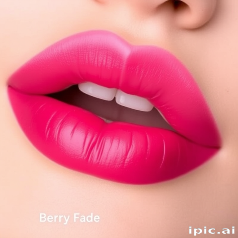Vibrant Berry Fade Lip Makeup: A Bold Statement in Beauty