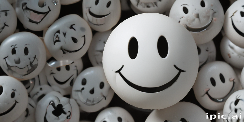 A Collection of Cheerful Smiley Faces Bringing Joy and Happiness Together.