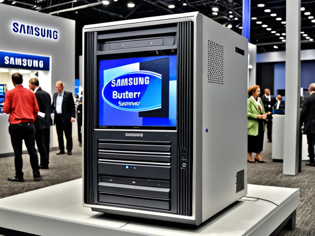 a giant Samsung computer