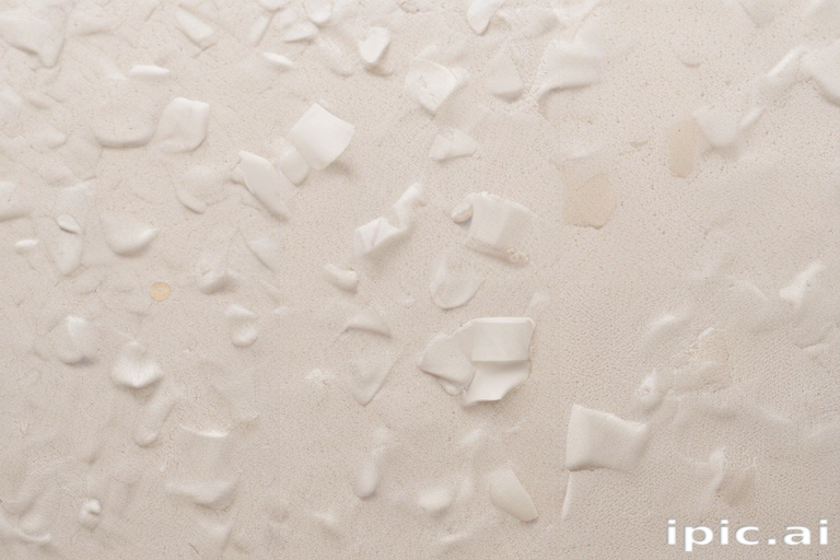 Textured Surface Featuring Randomly Arranged White and Cream Colored ...