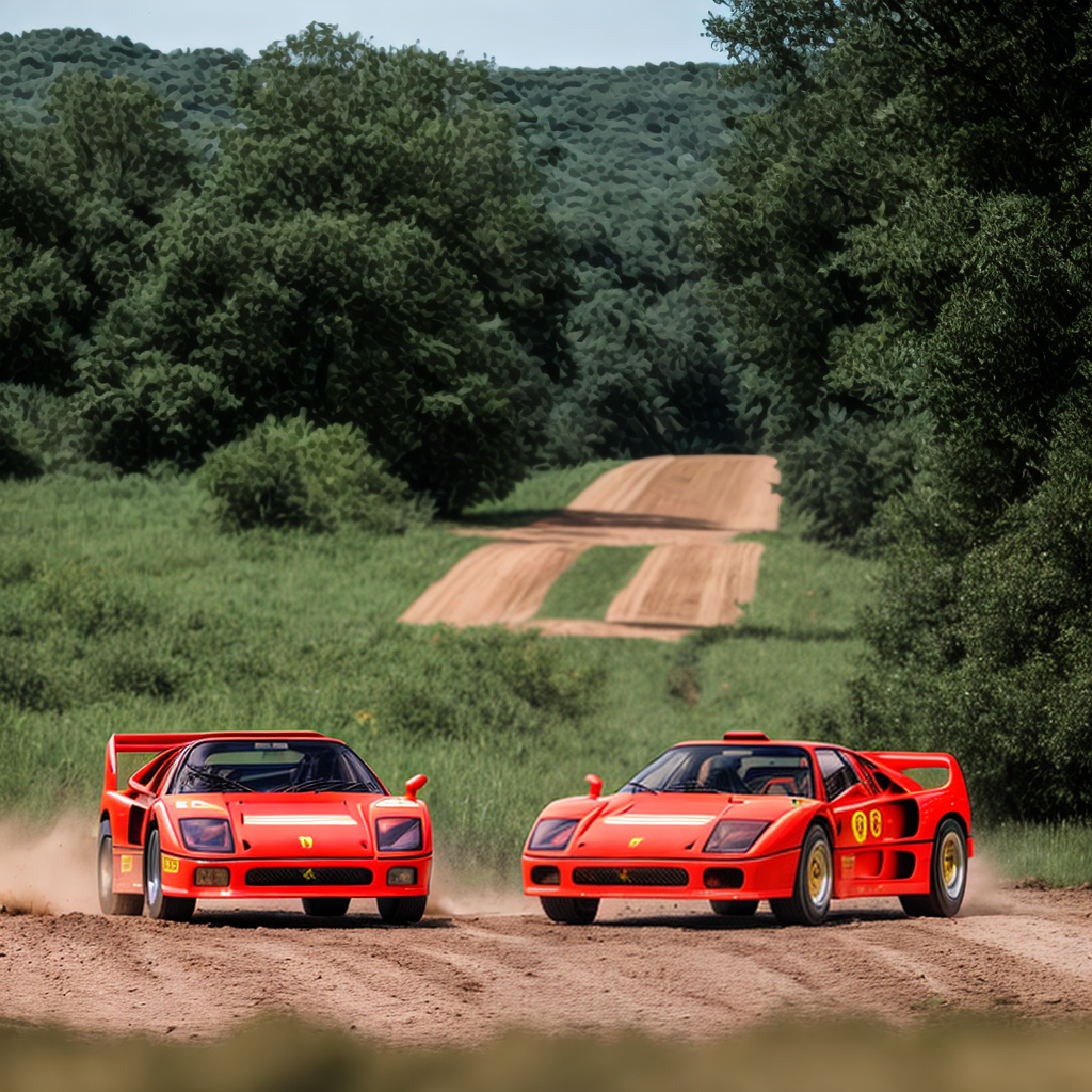 Ferrari f40 rally off road