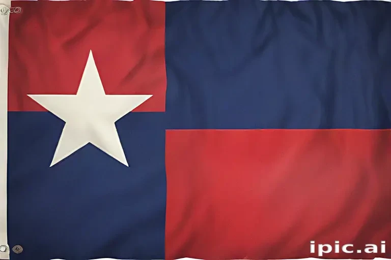 The Lone Star Flag of Texas Representing Pride and Heritage of Texans