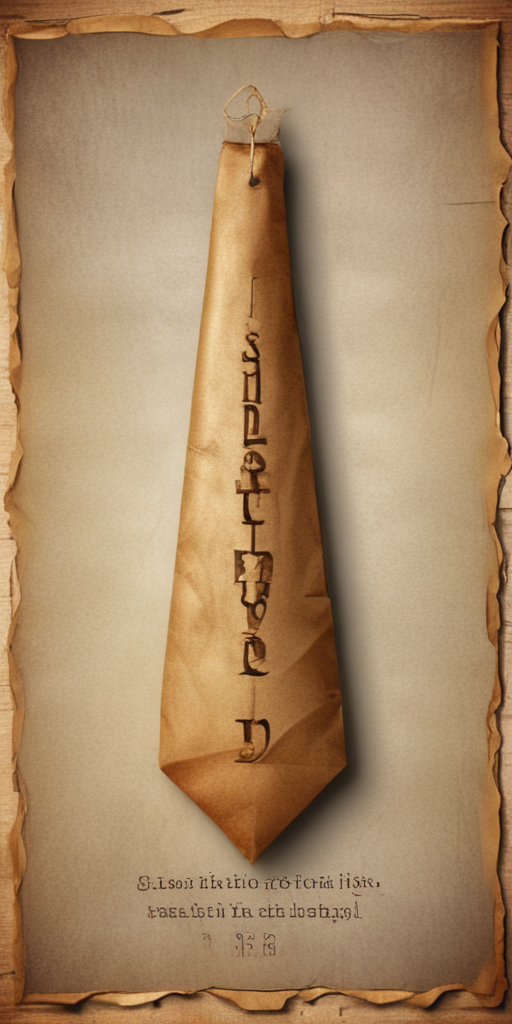 Ancient Scroll with Intricate Symbols and Mysterious Inscription Revealed.