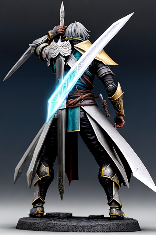 Gray Blade Sword (Fantasy Scene)