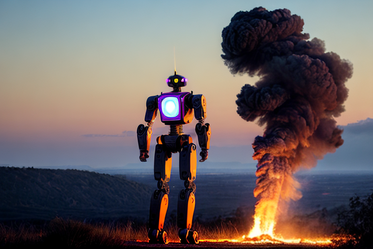 Robot fire