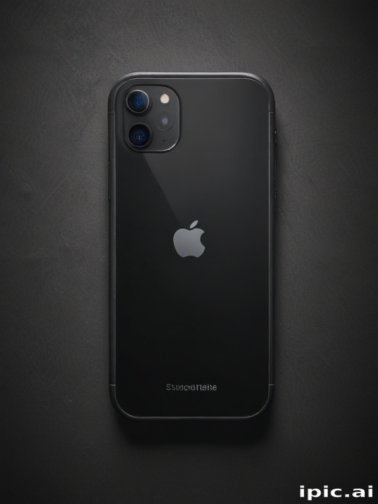Stylish Black Apple iPhone 11 Showcasing Its Sleek Design and Features