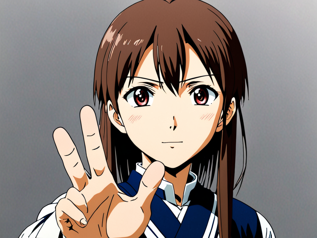 anime giving instructions