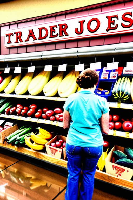 Shopping for Fresh Produce at Trader Joe's: A Colorful Market Experience