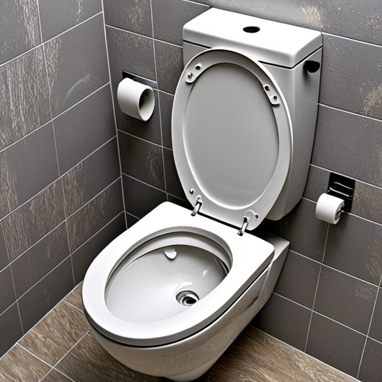 floating toilet