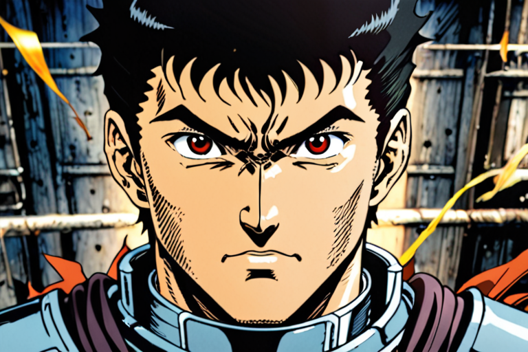 Guts from the manga Merserk
