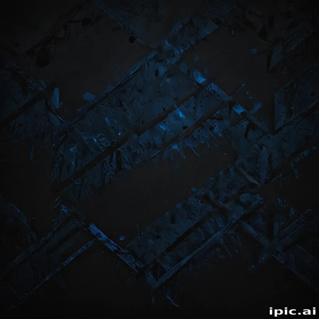 Abstract Dark Blue and Black Textured Background with Geometric Patterns