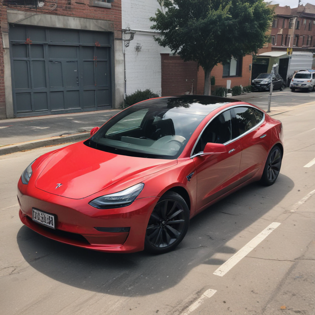 Cool Lookinf Tesla Model 3