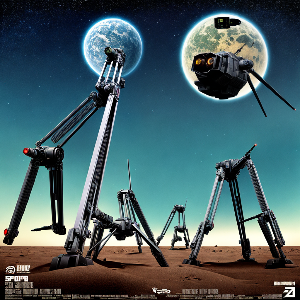 tripods sci fi movie poster art